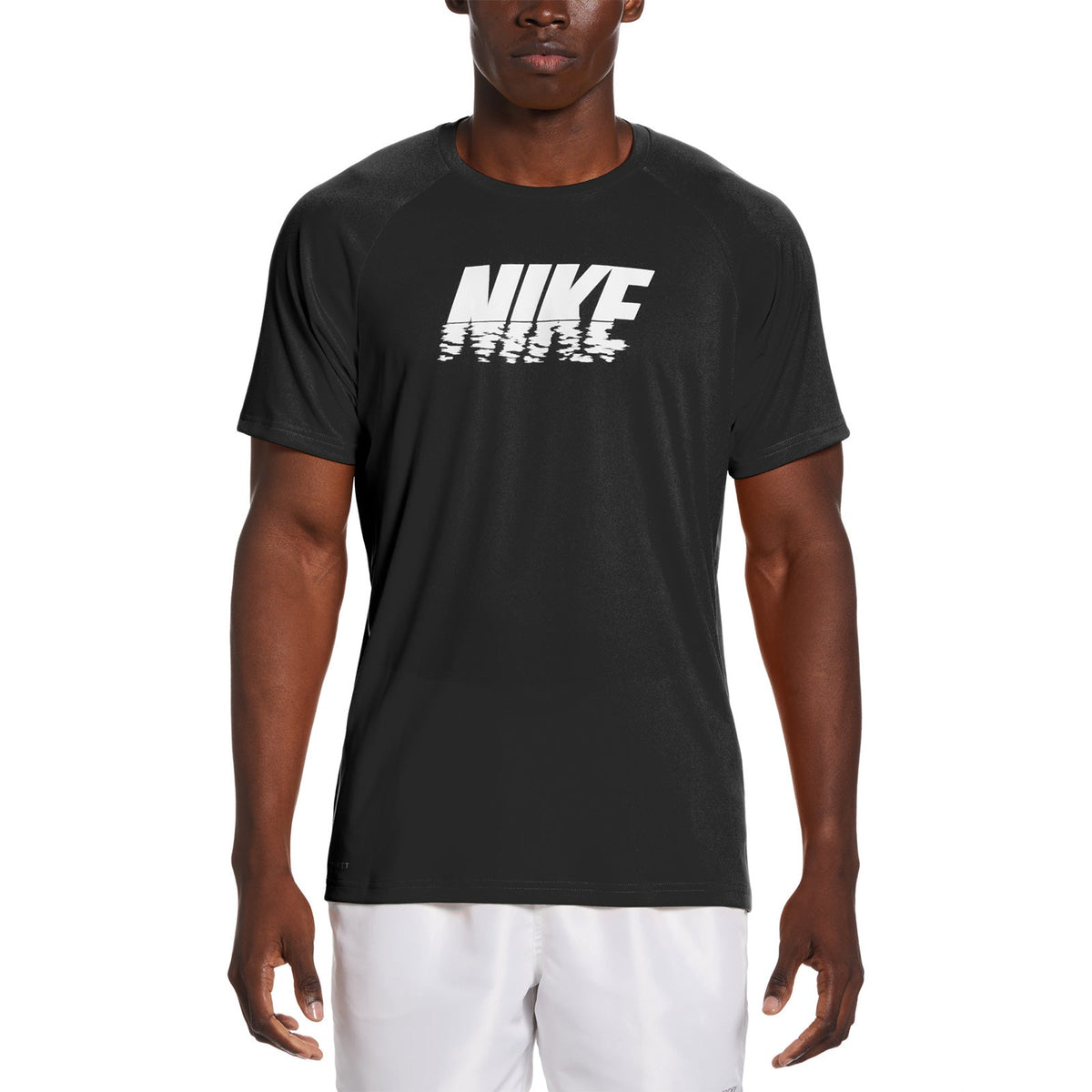 Nike Swim Men's Sunset Logo Short Sleeve Hydroguard Top – Victor New ...