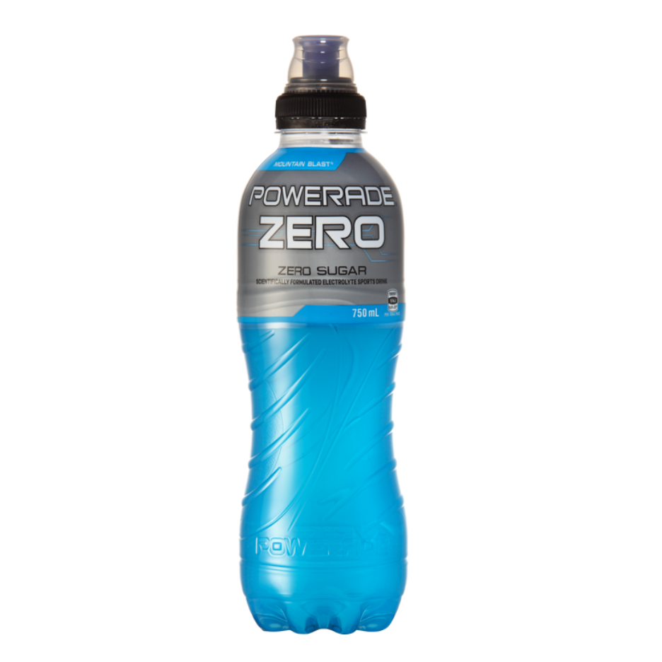 POWERADE ZERO MOUNTAIN BLAST 750ML PET BOTTLE - CASE OF 15 – Victor New ...